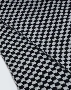 8 BY YOOX Recyled Wool Check Scarf Scarf Recycled Wool