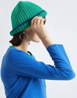 8 BY YOOX Recycled Wool Bucket Hat - Green
