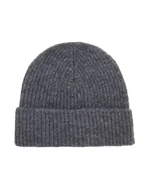 8 BY YOOX Ribbed Knit Beanie - Grey