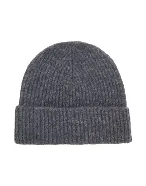 8 BY YOOX Ribbed Knit Beanie - Grey
