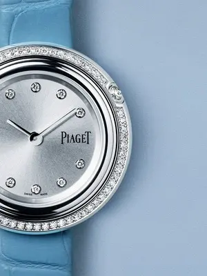 PIAGET Possession 0.44 Tcw Diamond & Alligator Leather Strap Watch/29mm