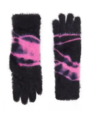 8 BY YOOX Tye Dye Polyamide Gloves