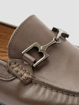 Bruno Magli Xander Leather Driver Loafers