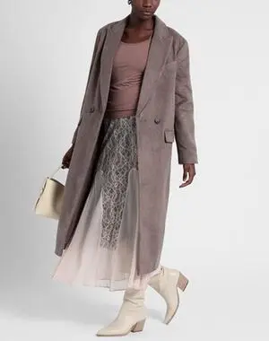 Topshop Lace Maxi Flared Skirt