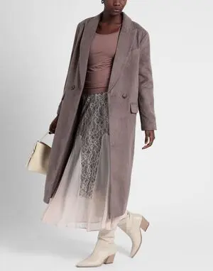 Topshop Lace Maxi Flared Skirt