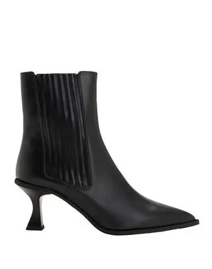8 BY YOOX Leather Chelsea Ankle Boots - Black
