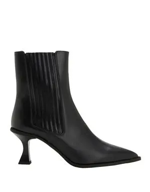 8 BY YOOX Leather Chelsea Ankle Boots - Black