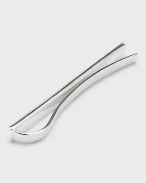 Gucci Apos;s Tag Tie Bar, 60x60mm - Silver