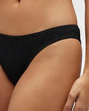 TOTEME Smocked Mini Bikini Bottoms