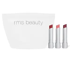 RMS BEAUTY Tinted Daily Lip Balm Holiday Trio With Bag - One-color