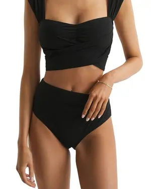 REISS Cristina High Waist Bikini Bottom