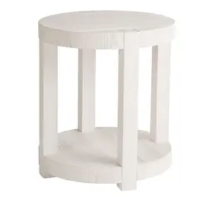 UNIVERSAL Bloomingdale's Hermosa End Table - White
