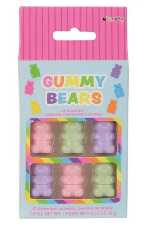 ISCREAM Gummy Bear Lip Balm Set