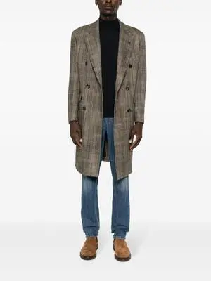 DRUMOHR High-neck Wool Jumper - Blue