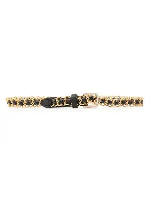 Ba&sh Brooke Chain-link Belt - Black
