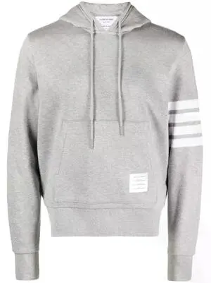 Thom Browne Hector-embroidered Loopback Hoodie