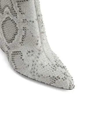 GIUSEPPE ZANOTTI 105mm Ginnyfer Bootie Wedge Boots