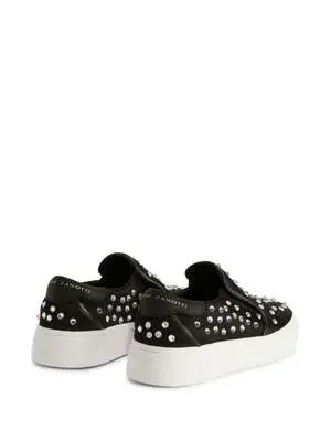 GIUSEPPE ZANOTTI Gz94 Slip-on Sneakers - Black