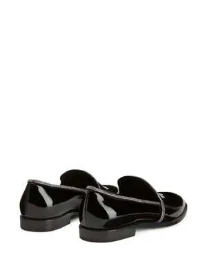 GIUSEPPE ZANOTTI Ariees Crystal-embellished Loafers