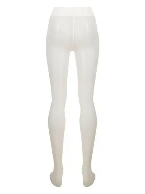 Wolford Cotton Rib Tights - White