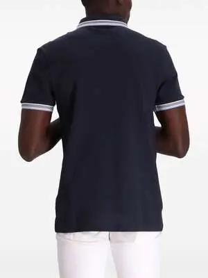 BOSS Logo-embroidered Cotton-blend Polo Shirt