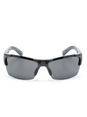 Moncler Spectron Rectangle-frame Sunglasses - Grey