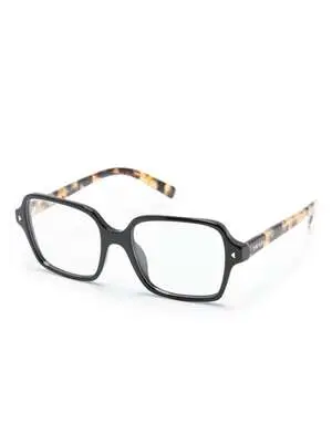 Prada Tortoiseshell Square Frame Glasses