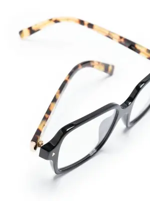 Prada Tortoiseshell Square Frame Glasses