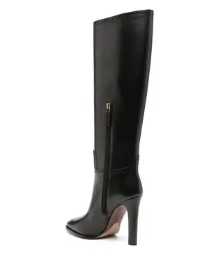Ralph Lauren Brently 100mm Knee-high Leather Boots