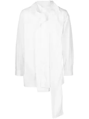 Yohji Yamamoto Spread Collar Shirts For Men