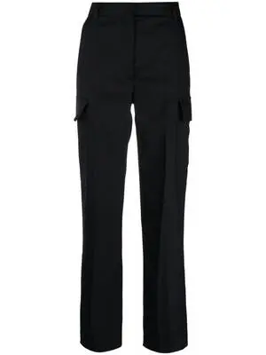 Stella McCartney Pressed-crease Cargo Trousers