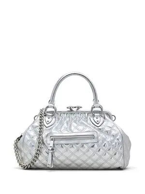 Marc Jacobs Re-edition Quilted Stam Bag - Silver