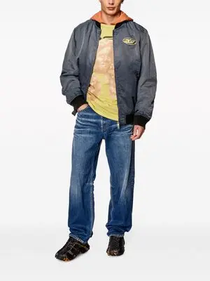 DIESEL® J-kepes Bomber Jacket - Grey