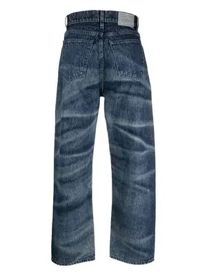 Eytys Logo-patch Wide-leg Jeans