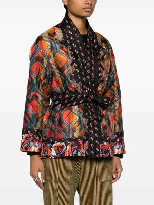 PIERRE-LOUIS MASCIA Self-tied Quilted Jacket