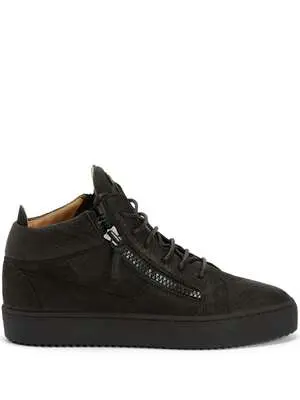 GIUSEPPE ZANOTTI Kriss Mid-top Sneakers - Black