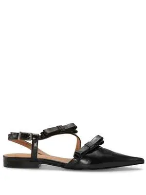 Ganni Bow Detailing Shoes For Women