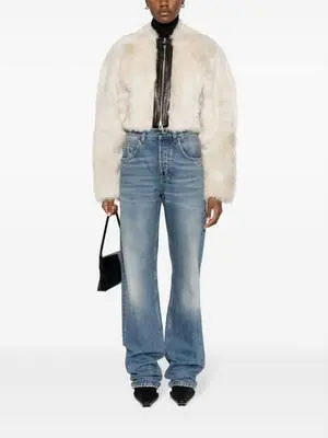 Saint Laurent High-waist Wide-leg Jeans