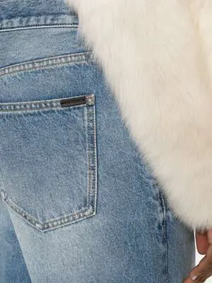 Saint Laurent High-waist Wide-leg Jeans