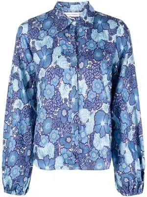 FAITHFULL THE BRAND Faithfull The Brand Las Brisas Floral-Print Linen Shirt