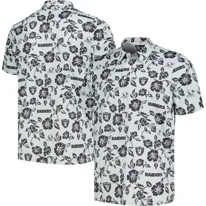 Reyn Spooner Las Vegas Raiders Pua Performance Polo - Silver