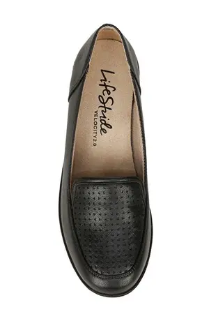 LIFESTRIDE India Perforated Wedge Flat