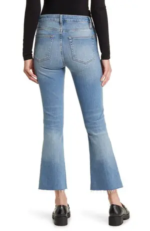 FRAME Le Crop Mini Boot Raw Step Hem Jeans