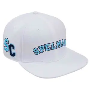 PRO STANDARD Spelman College Jaguars Evergreen Wool Snapback Hat - White