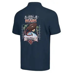 Tommy Bahama Chicago Bears Tidal Kickoff Camp Button-up Shirt