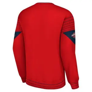 STARTER Washington Capitals Faceoff Pullover Sweatshirt