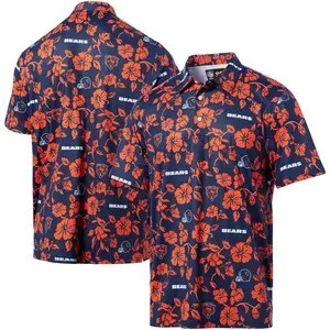 Reyn Spooner Chicago Bears Pua Performance Polo - Navy