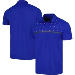 LEVELWEAR Philadelphia Phillies Sector Batter Up Raglan Polo - Royal