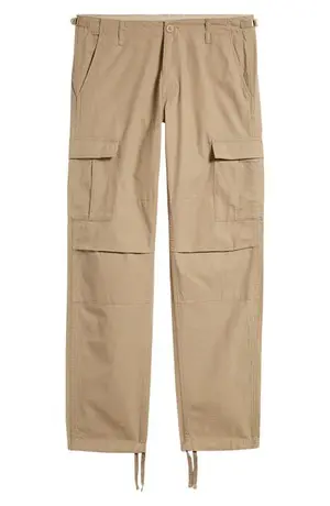 Carhartt Work In Progress Aviation Ripstop Cotton Cargo Pants - Leather (rinsed)