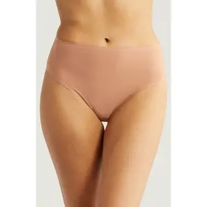 Chantelle Soft Stretch High Cut Briefs Mocha Mousse